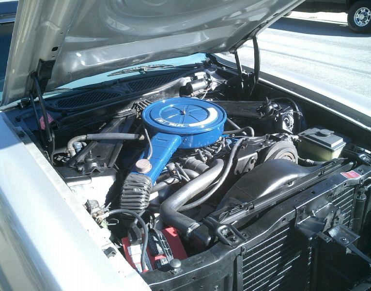 Light Pewter Silver 1973 Ford Mustang Convertible
