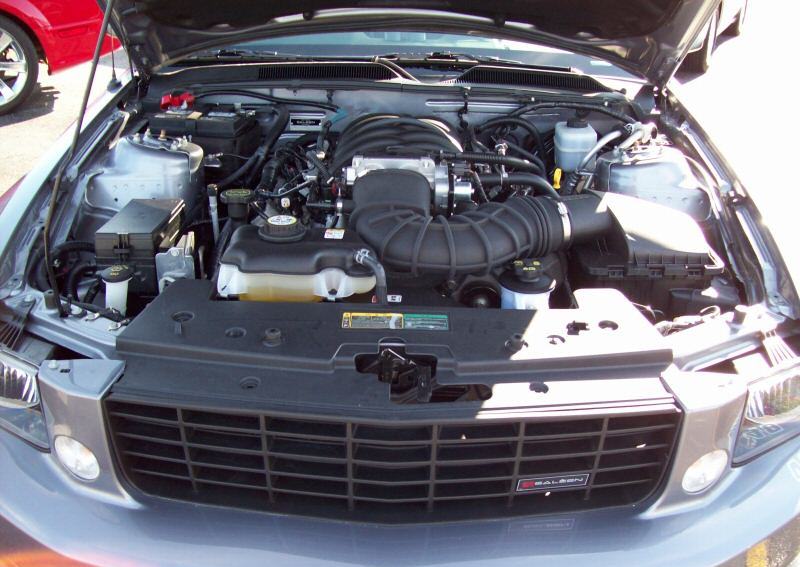 Tungsten Gray 2007 Saleen Ford Mustang Convertible