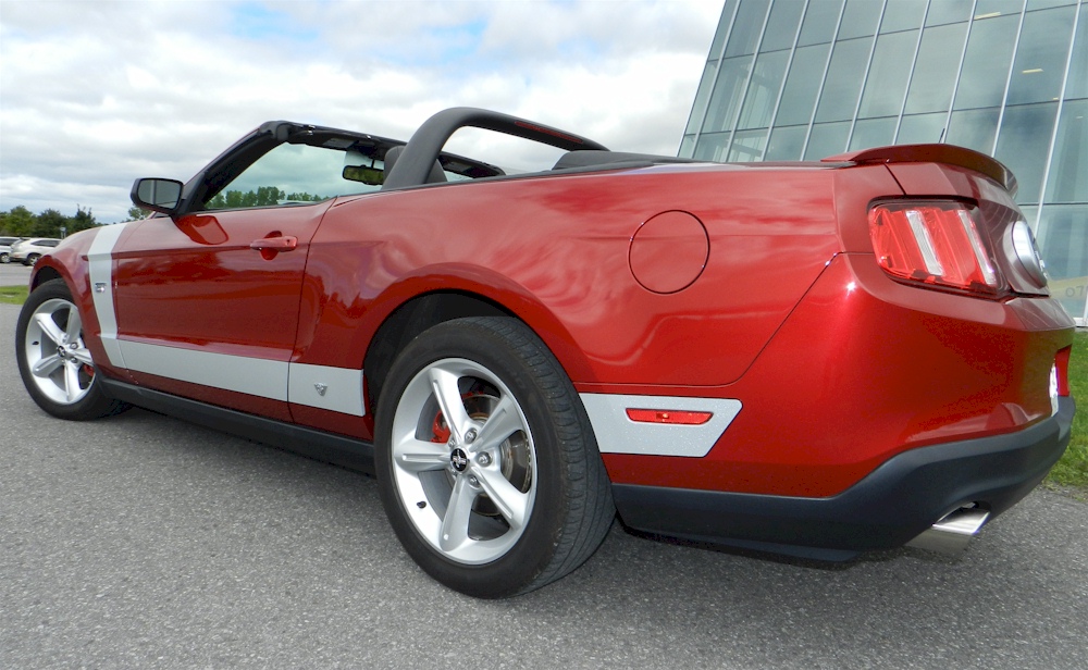 Red Candy 2010 Ford Mustang GT Convertible