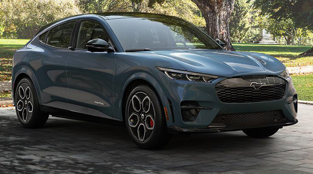 Vapor Blue 2023 Ford Mustang Mach E SUV